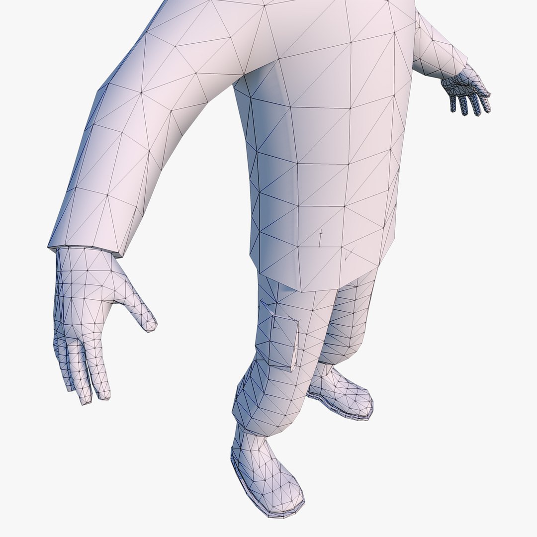 3d Characters Officer Enlisted Model