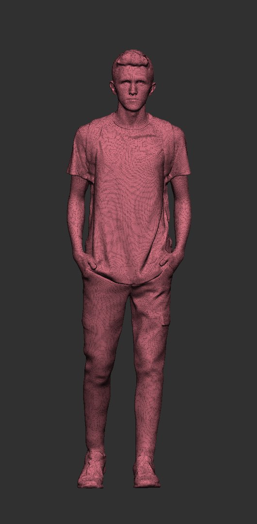 3D Scanned Human Man Backpack Model - TurboSquid 1589190