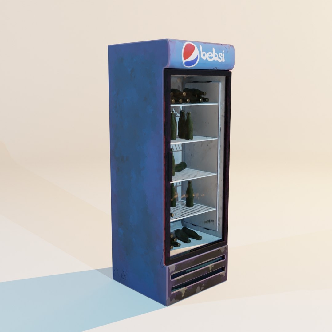 Stylized Fridge 3D Model - TurboSquid 2387932