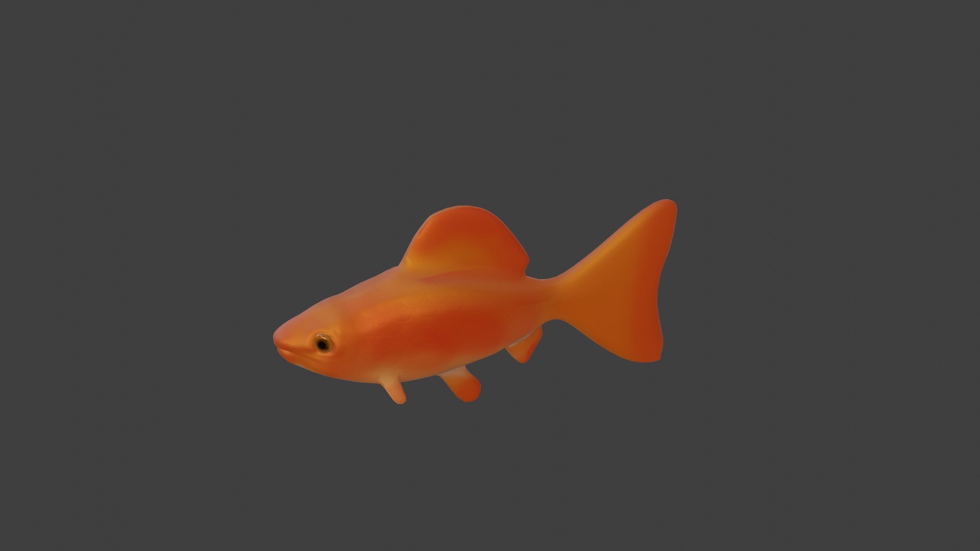 Fish Goldfish Model - TurboSquid 1479752