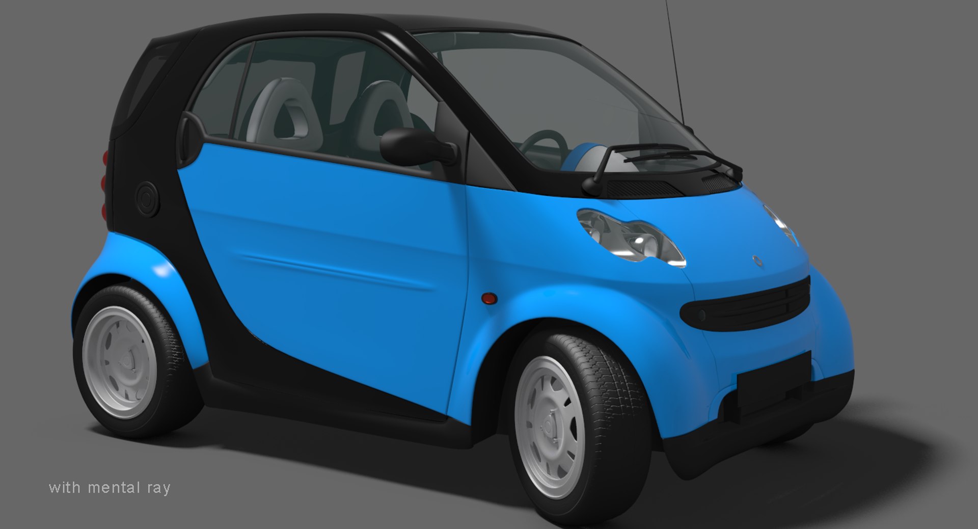 3D Smart Fortwo Model - TurboSquid 1149430