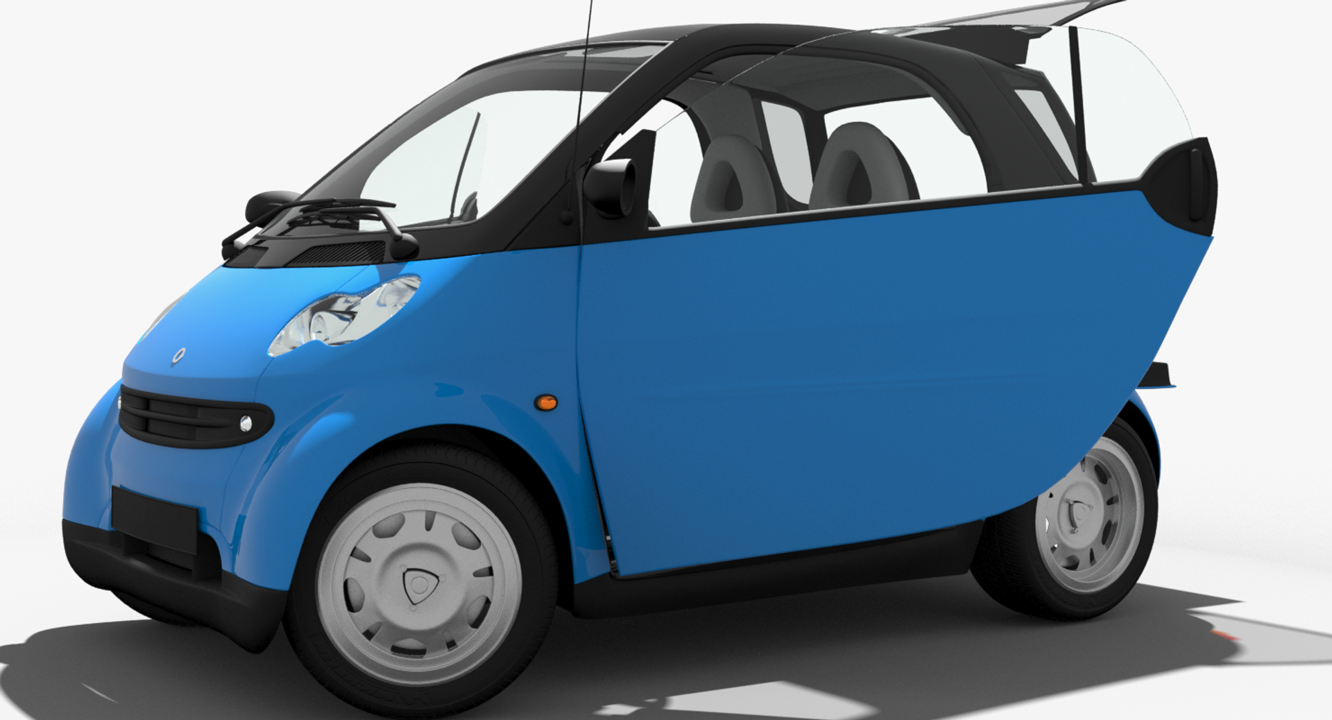 3D Smart Fortwo Model - TurboSquid 1149430