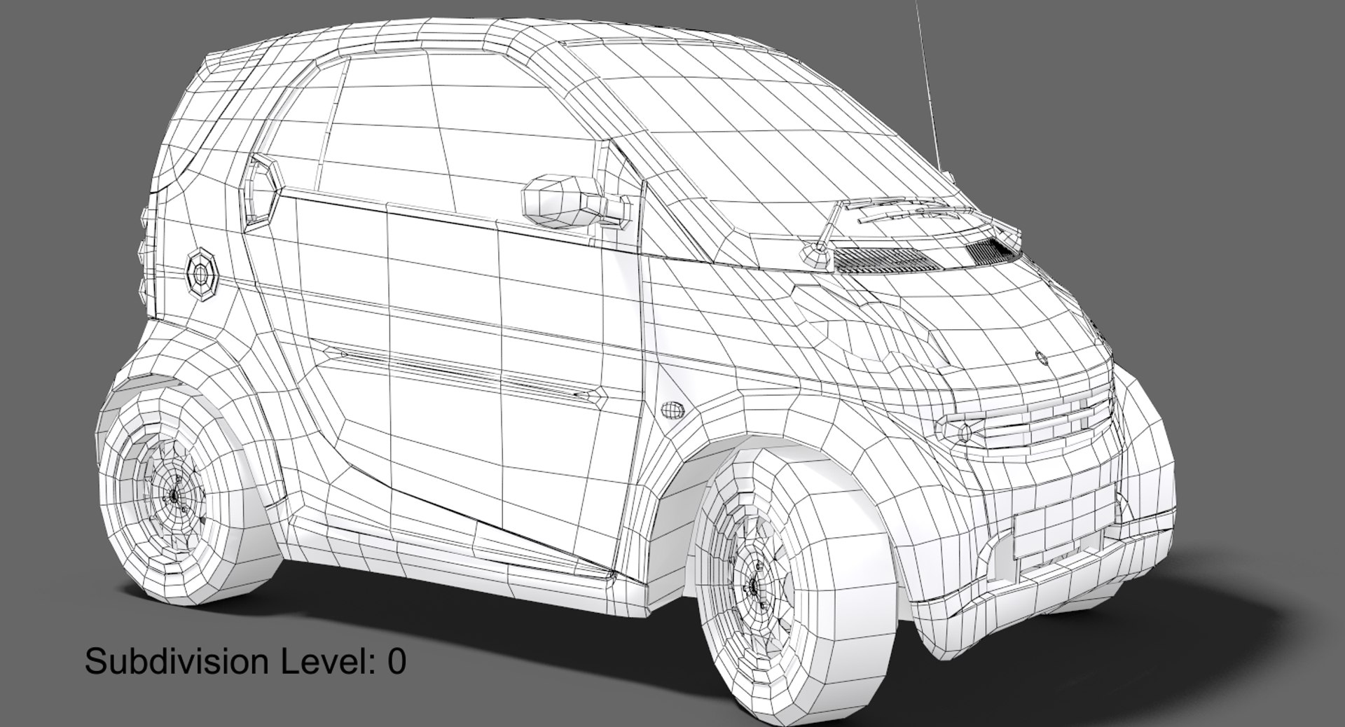 3D Smart Fortwo Model - TurboSquid 1149430