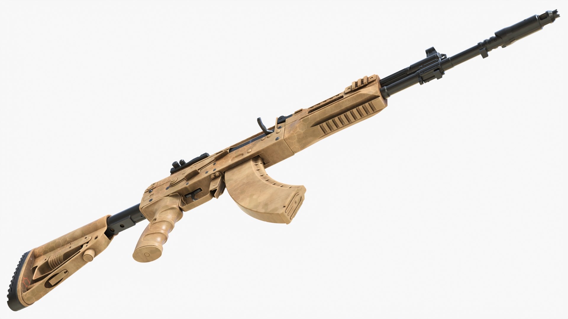 3D HS AK12 A Model - TurboSquid 2227325