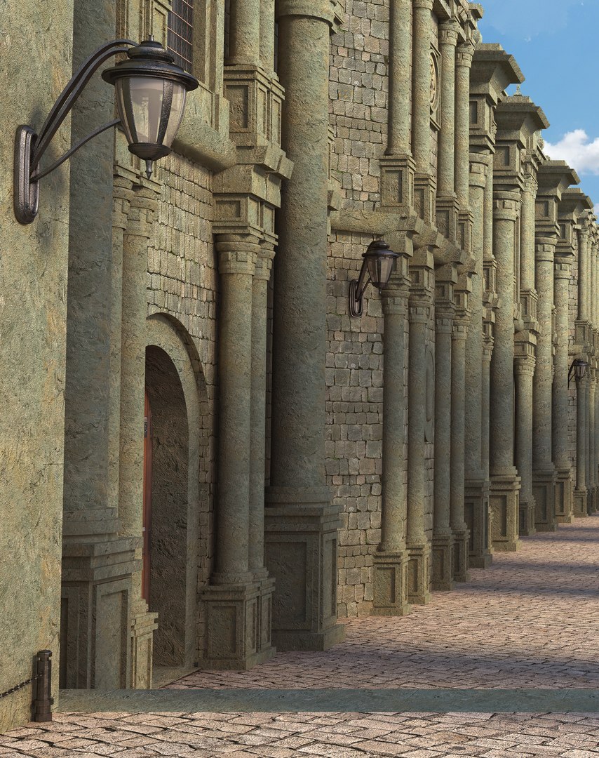Street Fantasy 3D - TurboSquid 1406657