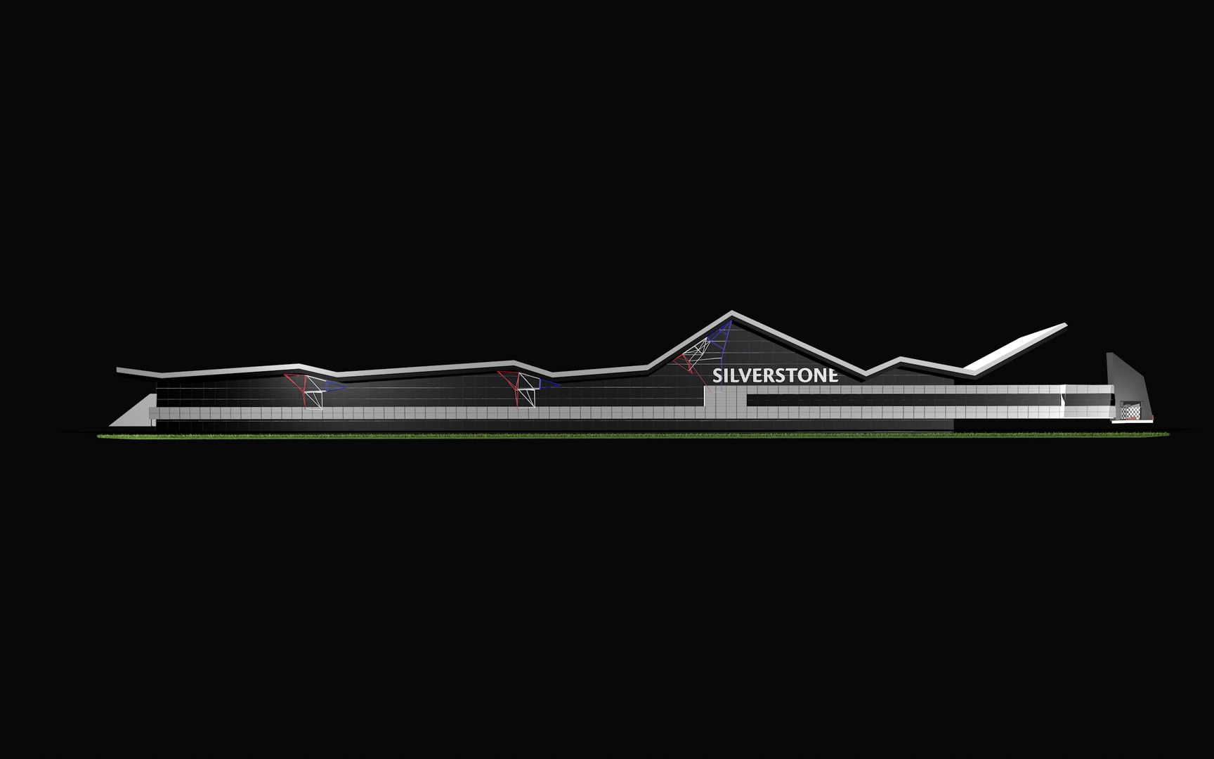 3D Modele 3D Du Circuit De Silverstone - TurboSquid 2155683
