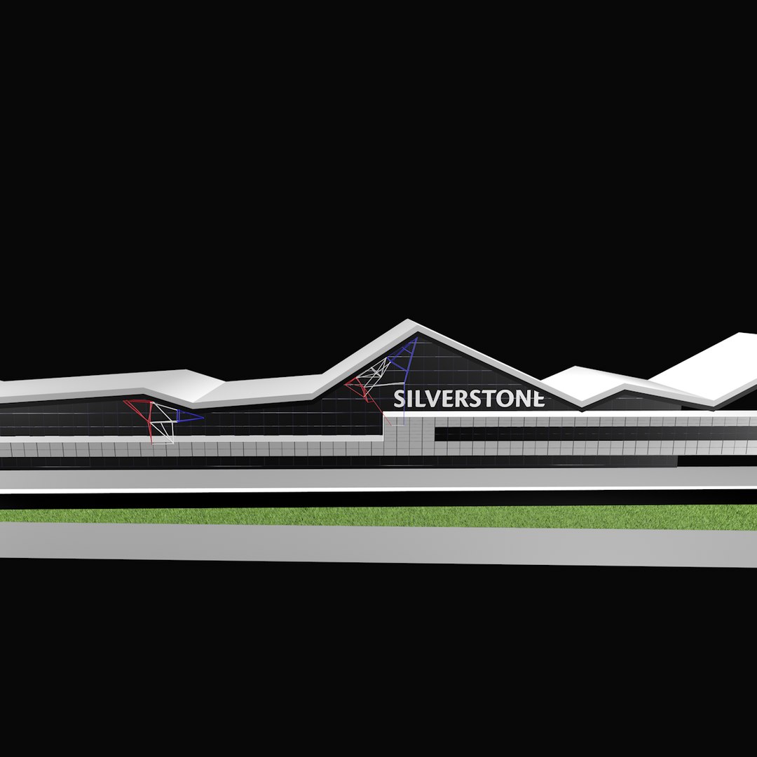 3D Modele 3D Du Circuit De Silverstone - TurboSquid 2155683