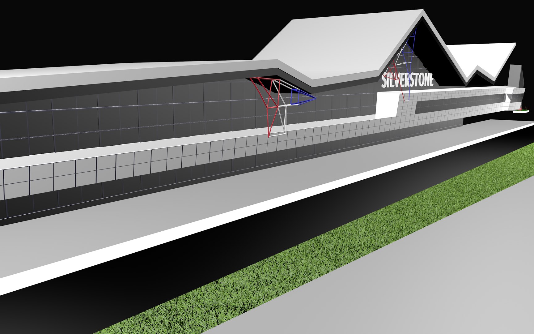 3D Modele 3D Du Circuit De Silverstone - TurboSquid 2155683