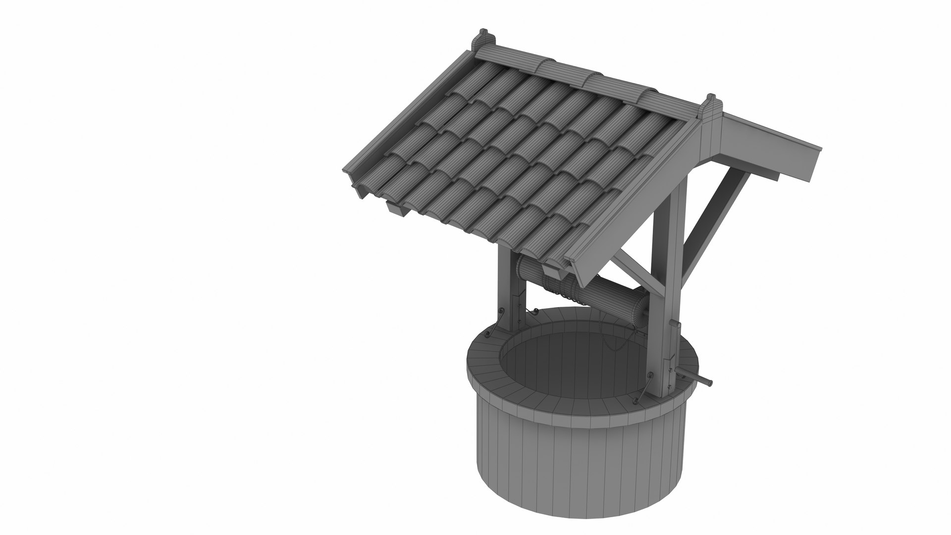 3D Model Water Well - TurboSquid 2352961