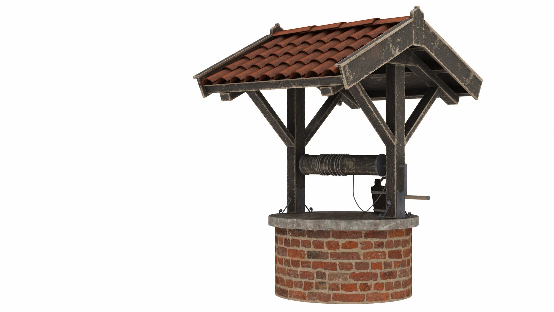 3D Model Water Well - TurboSquid 2352961