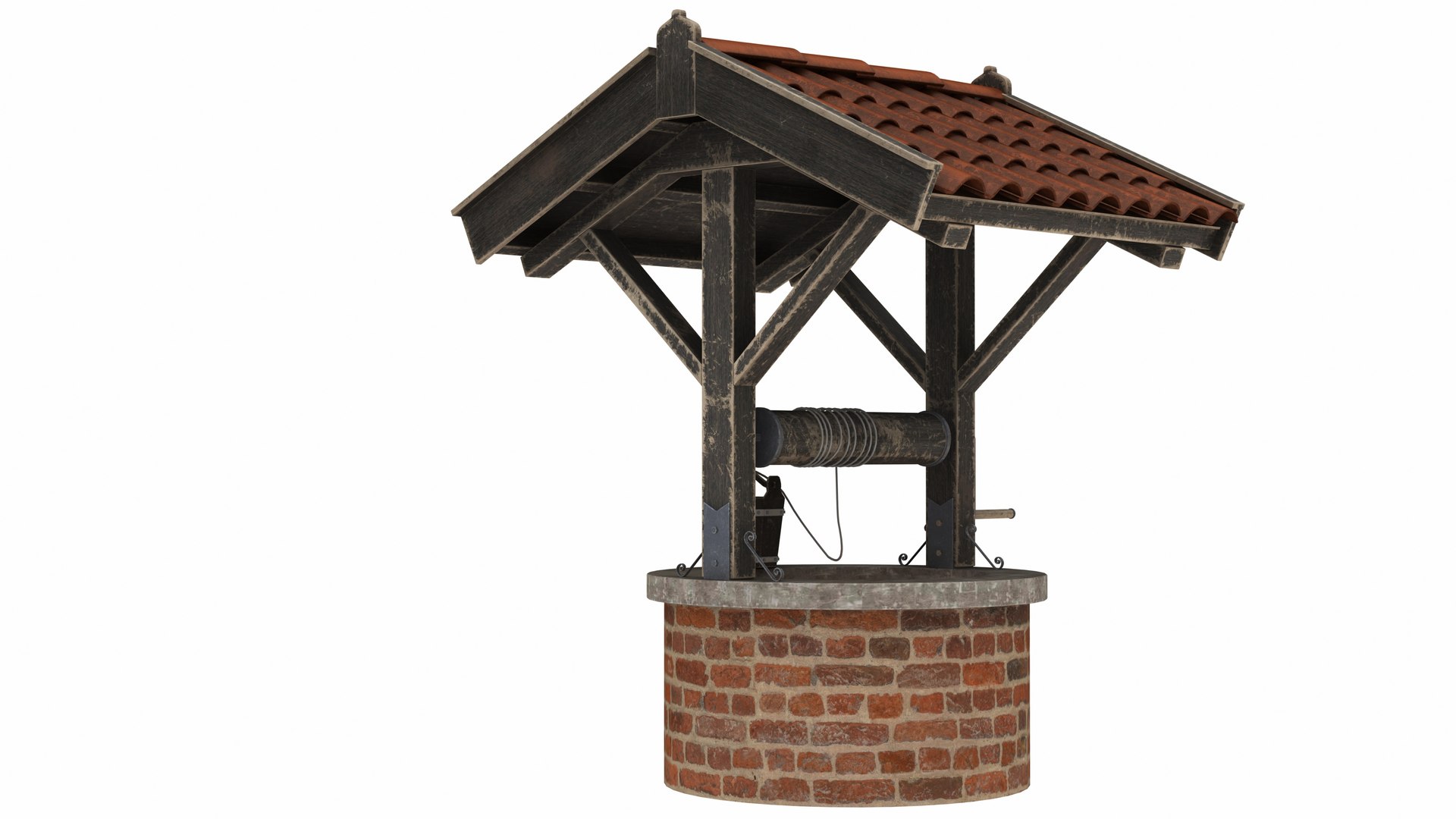 3D Model Water Well - TurboSquid 2352961