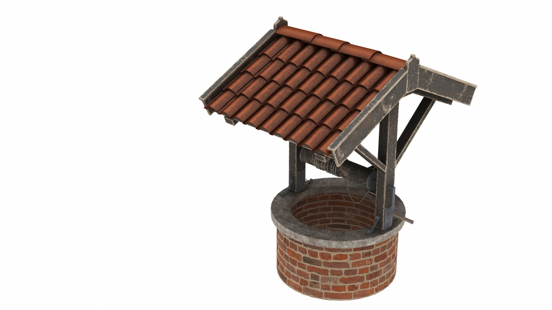 3D Model Water Well - TurboSquid 2352961