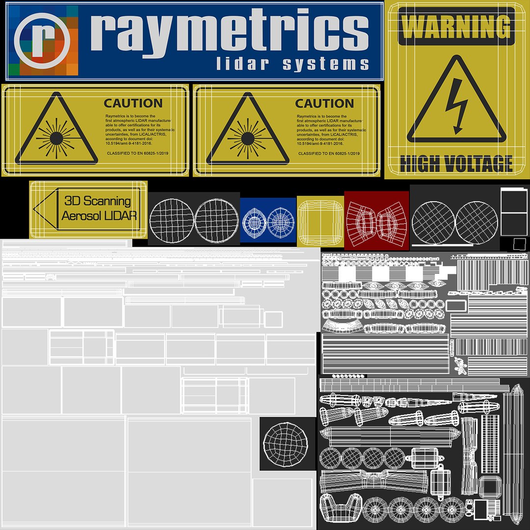 Raymetrics Aerosol Lidar Ceilometer LR111 3D model - TurboSquid 1724506