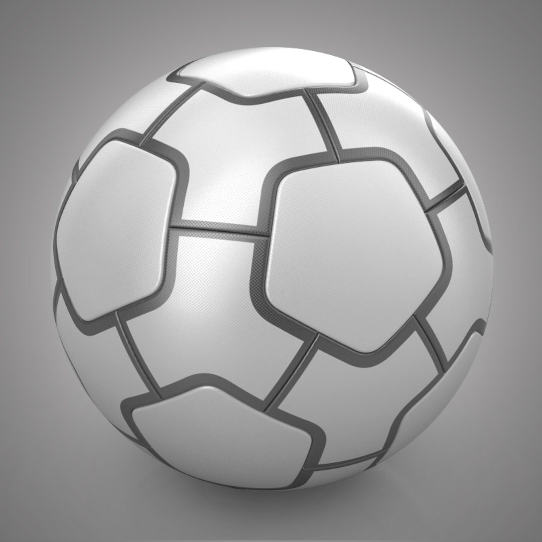 Soccer Balls 3d Model