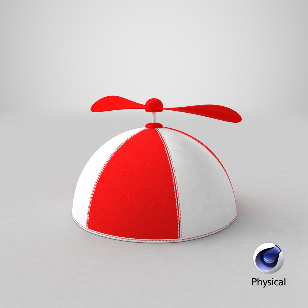 Propeller Hat V1 3D Model - TurboSquid 1809975