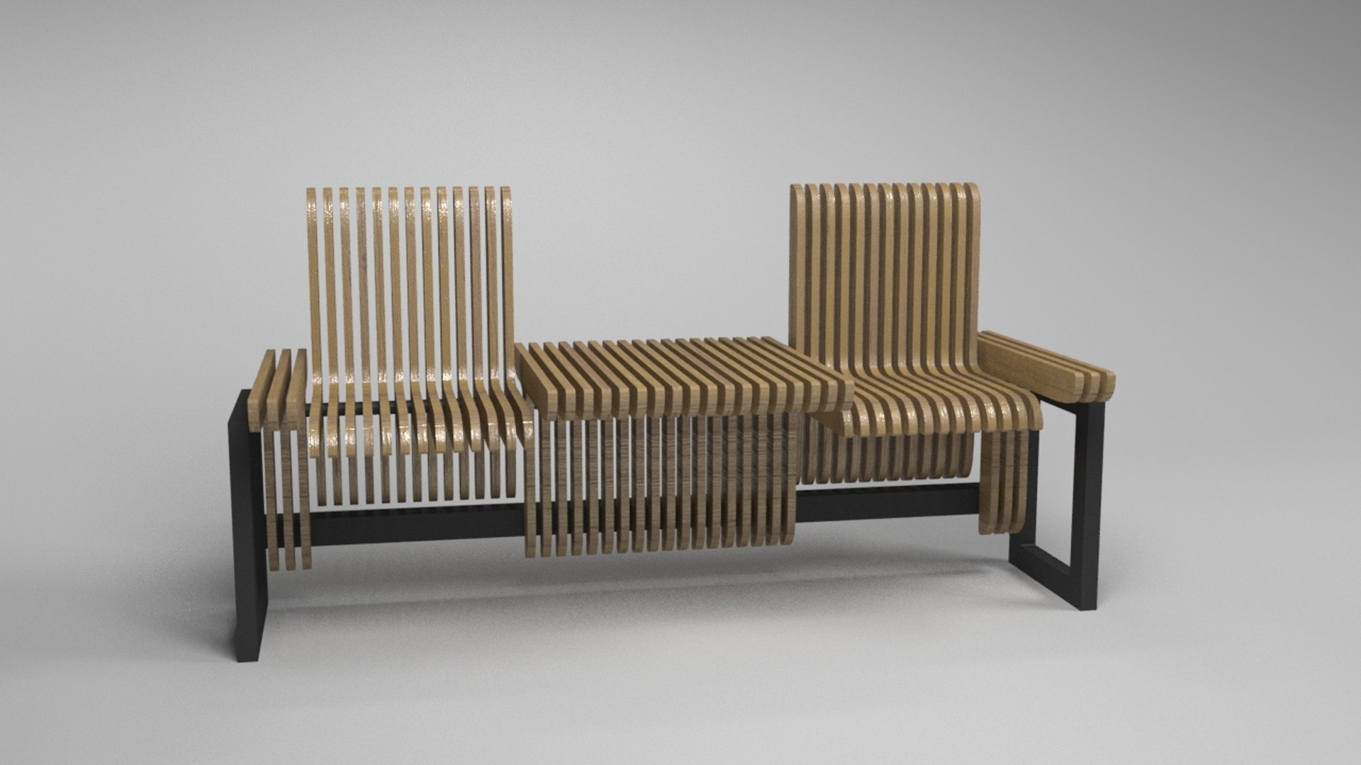 Bench Transformer 3D Model - TurboSquid 1554481