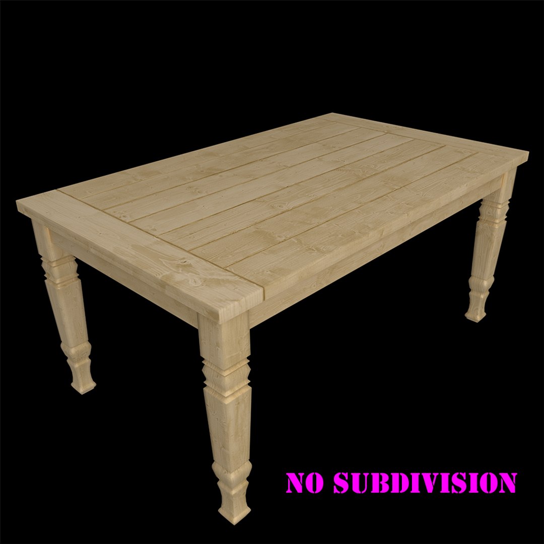 dining room table 3d model