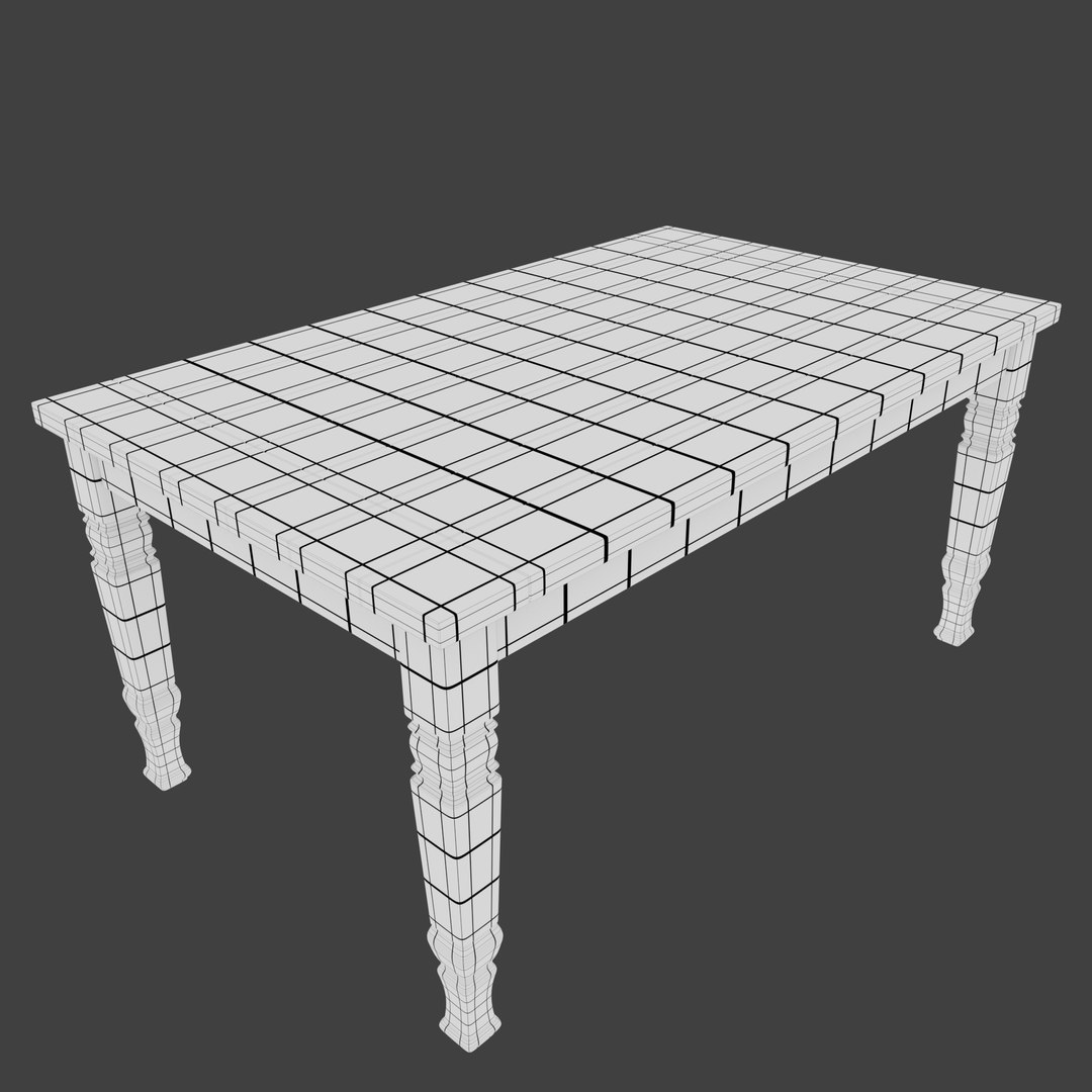 dining room table 3d model