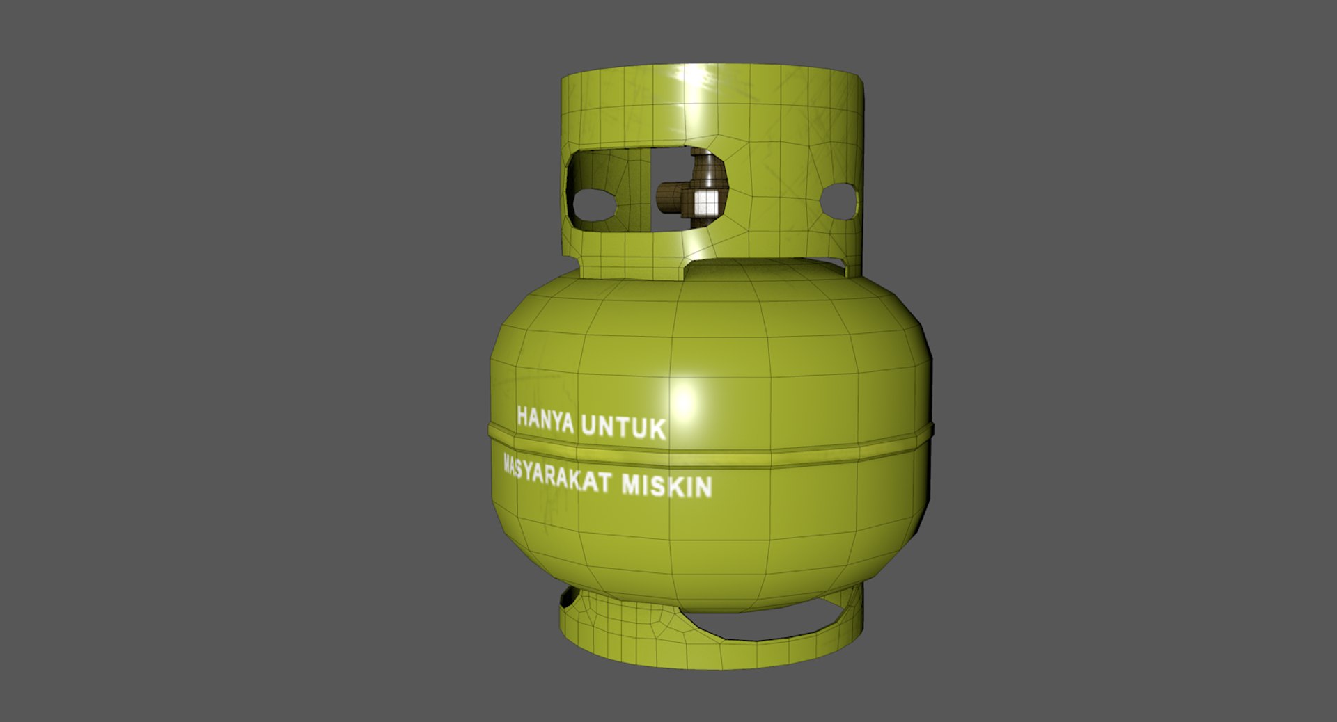 3D Tabung Gas Lpg - TurboSquid 1327329