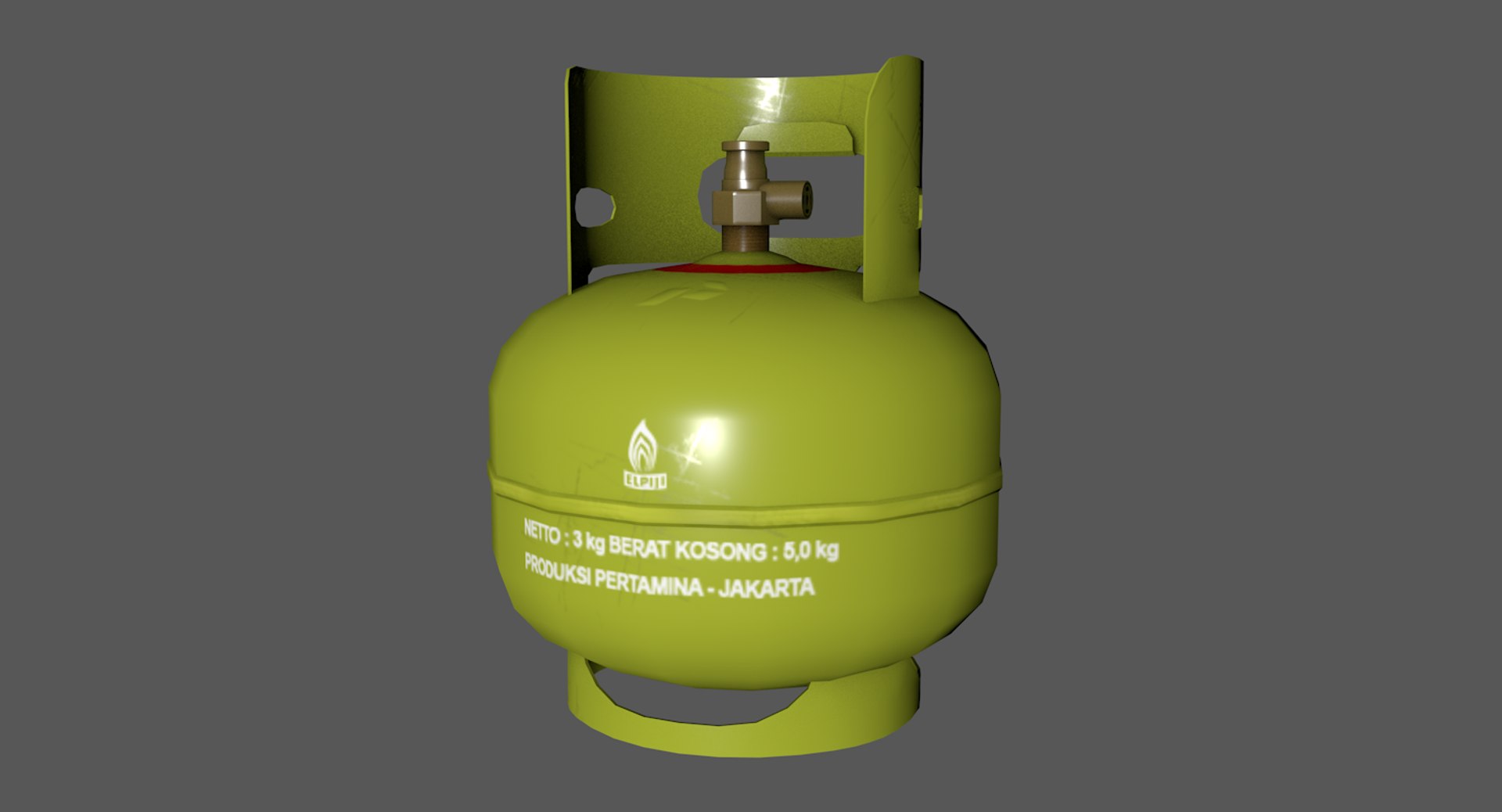 3D Tabung Gas Lpg - TurboSquid 1327329