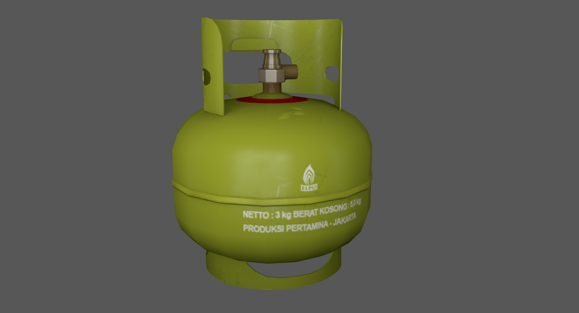 3D Tabung Gas Lpg - TurboSquid 1327329