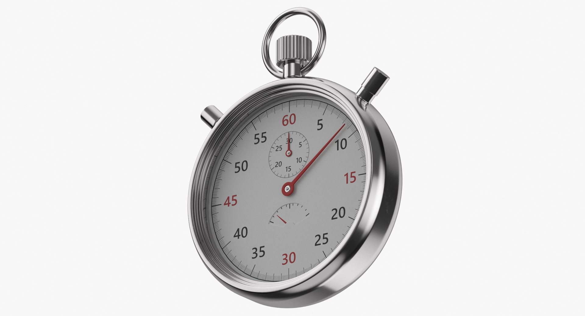 Stopwatch Time Model - TurboSquid 1466352