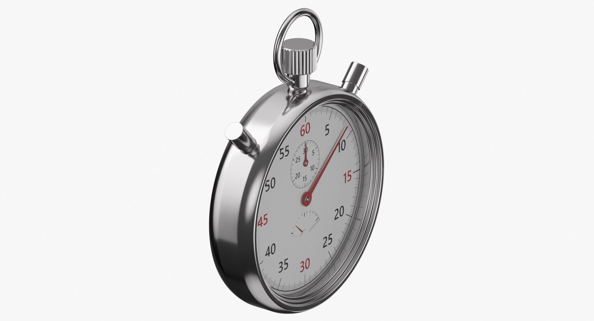 Stopwatch Time Model - TurboSquid 1466352