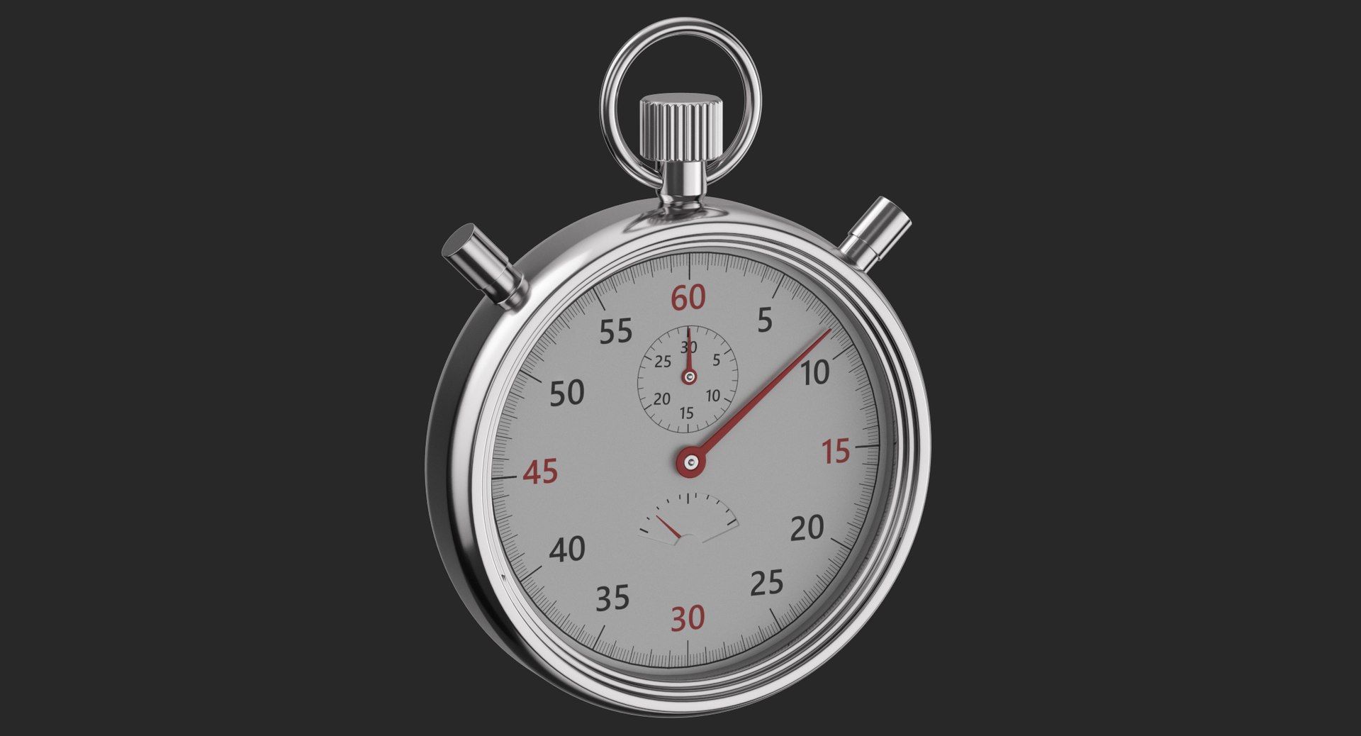 Stopwatch Time Model - TurboSquid 1466352