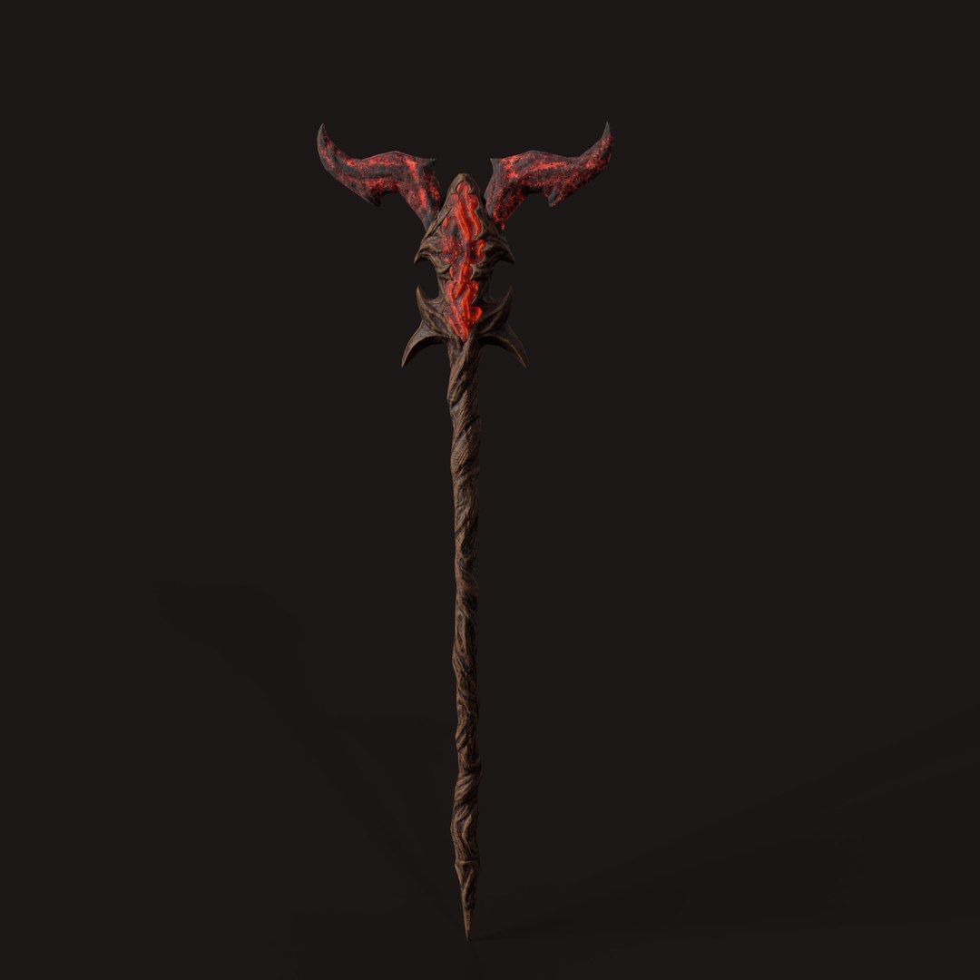 3D Staff 06 V02 - TurboSquid 2431261