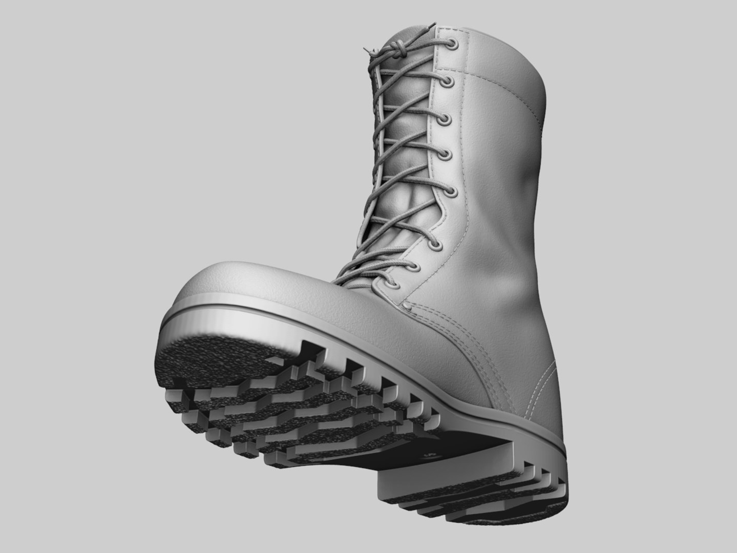 Zbrush Army Boot 3D Model - TurboSquid 1253424