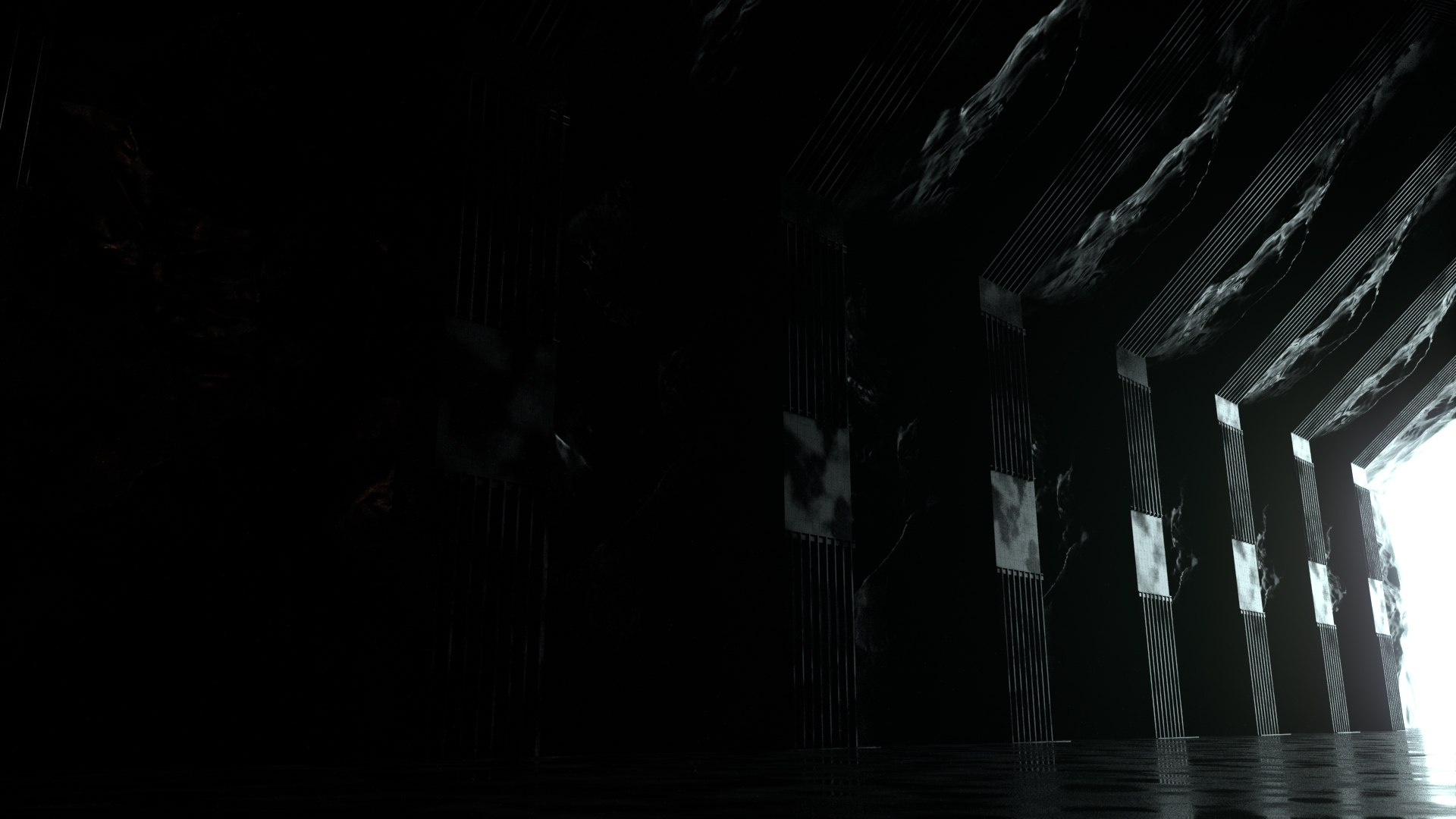 3D Majestic Ancient Temple With Angel Statue Model - TurboSquid 2327494