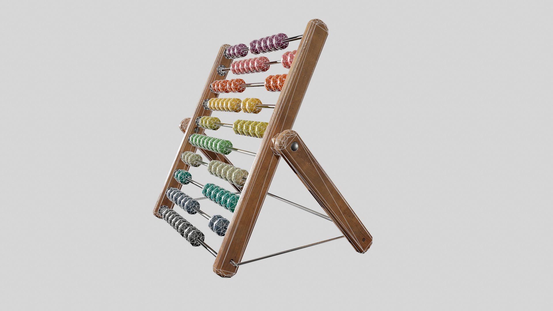 Kids Toys Abacus 3D Model - TurboSquid 1597058