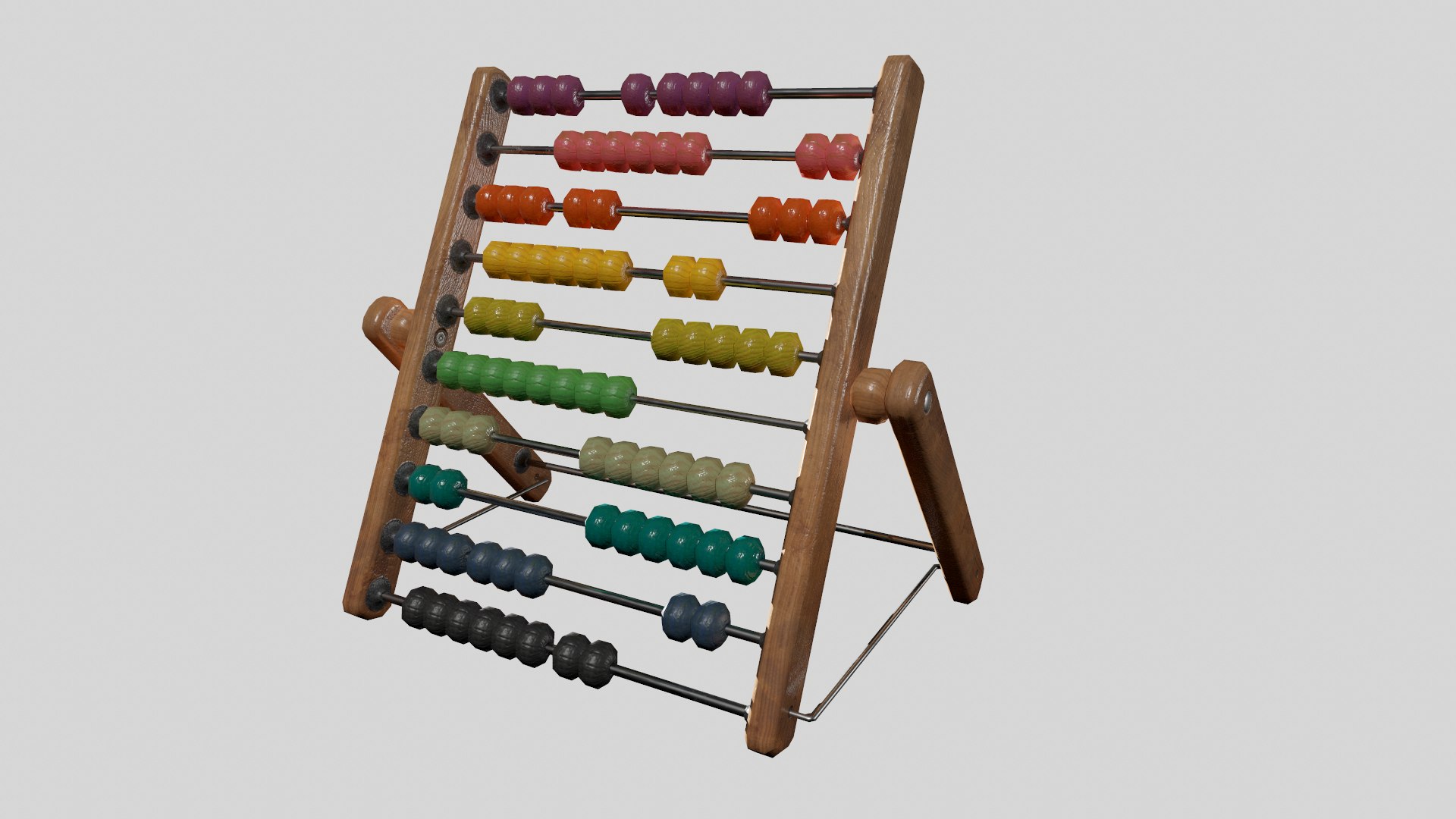 Kids Toys Abacus 3D Model - TurboSquid 1597058
