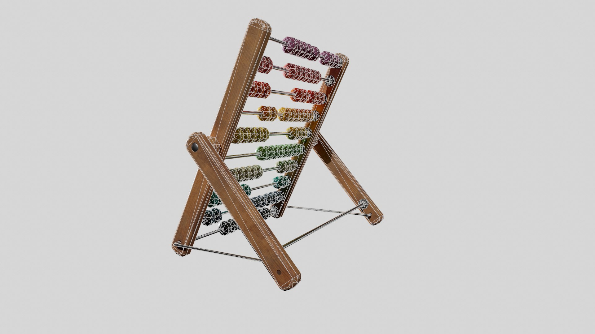 Kids Toys Abacus 3D Model - TurboSquid 1597058