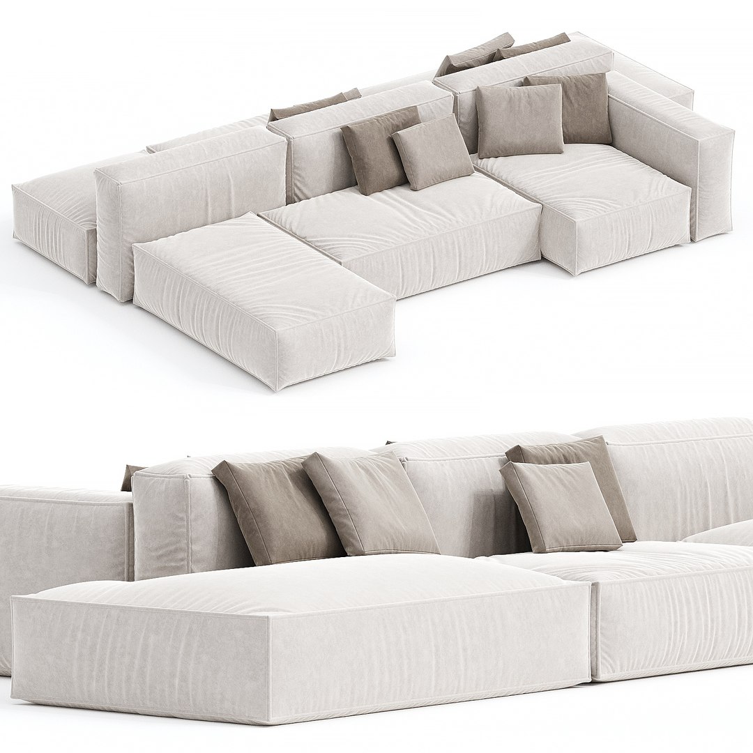 3D Sofa 020 Model - TurboSquid 2192443