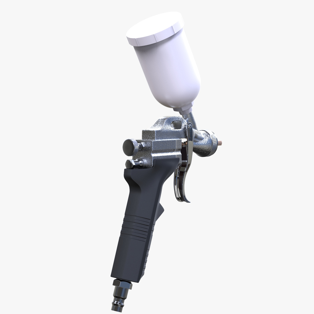 3D Pressure Spray Gun - TurboSquid 1234158