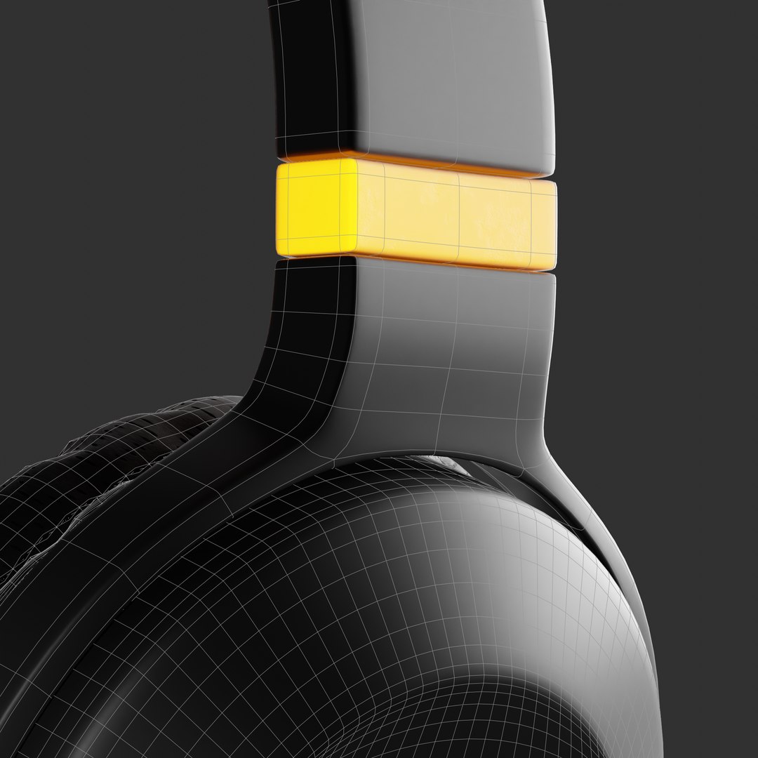 3D Wireless Gaming Headset - TurboSquid 2190673