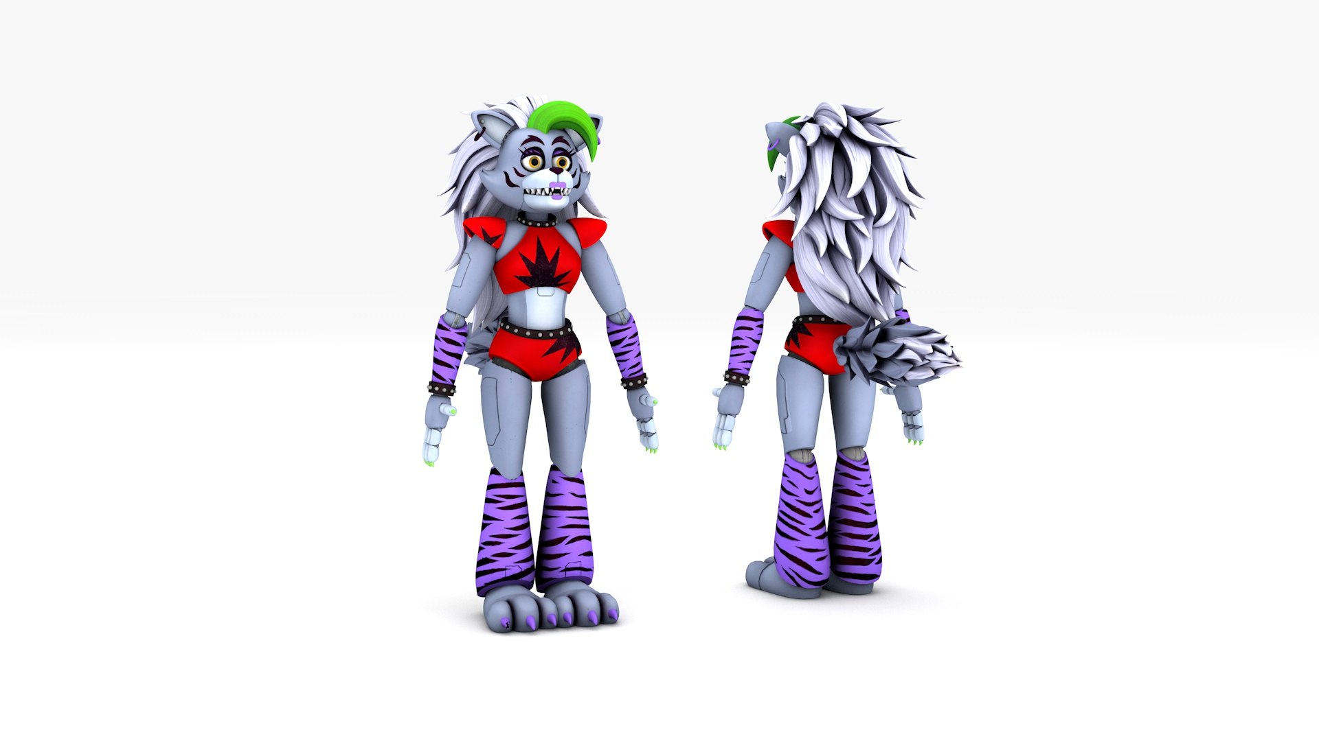 Glamrock Roxy 3D Model - TurboSquid 2115930