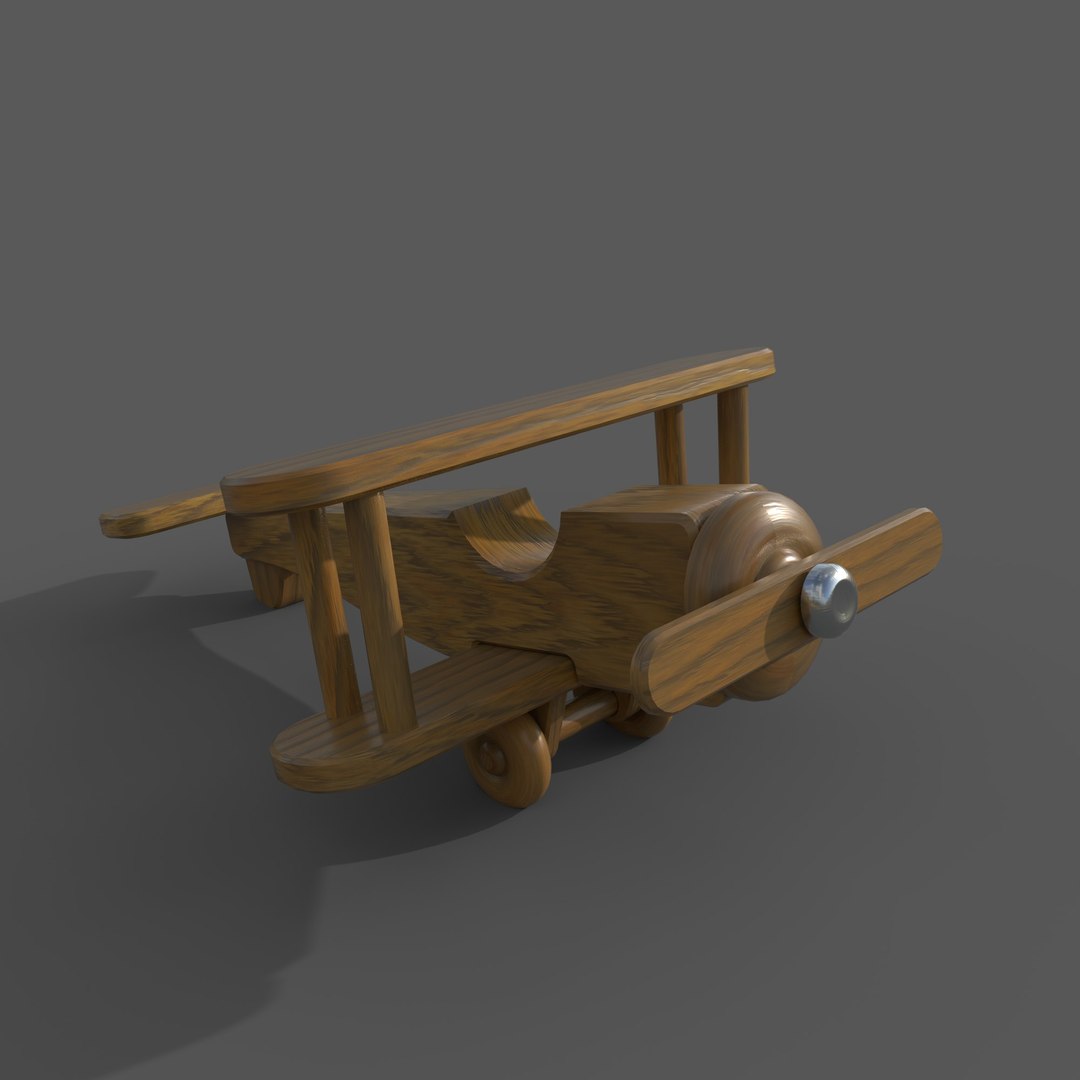 3D Model Toy Airplane - TurboSquid 2252484