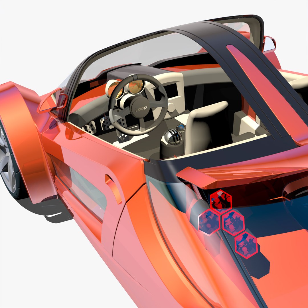 3ds loop small sports car