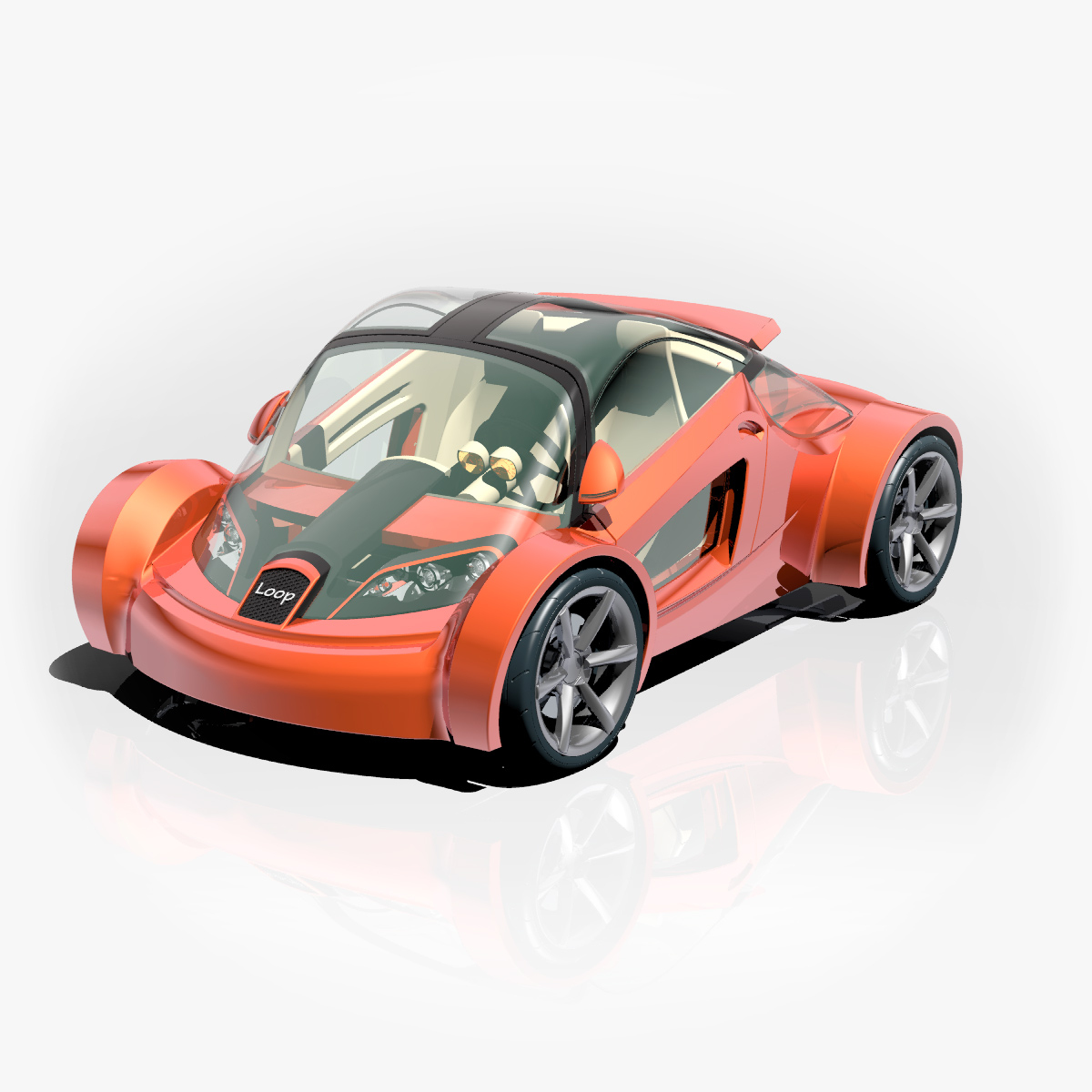 3ds loop small sports car