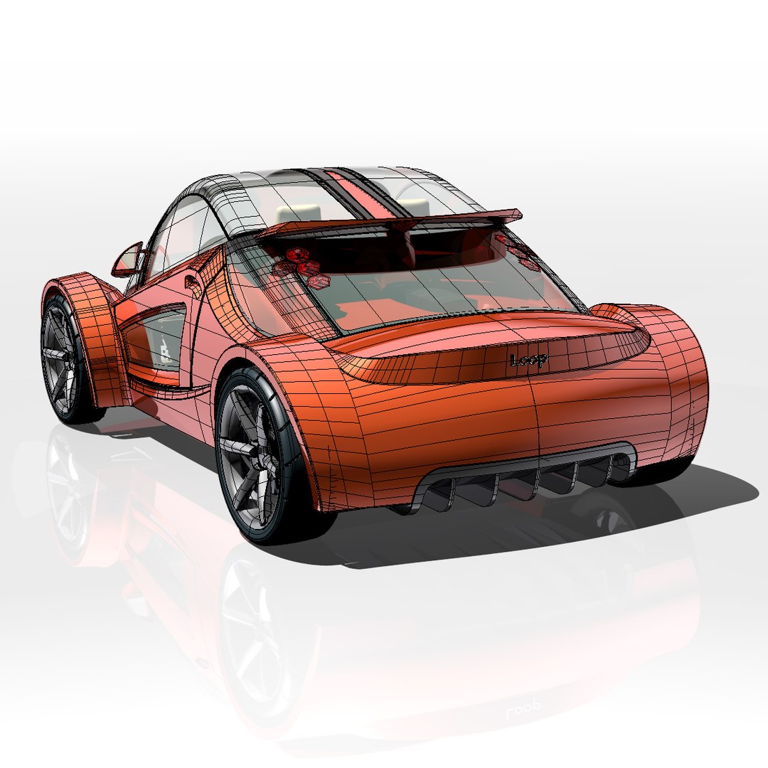 3ds loop small sports car