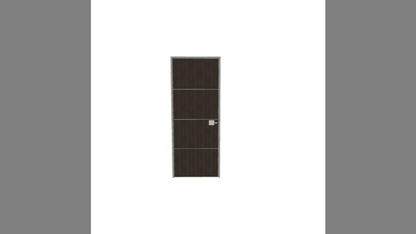 3D model Wood Modern Main Door - TurboSquid 1775860