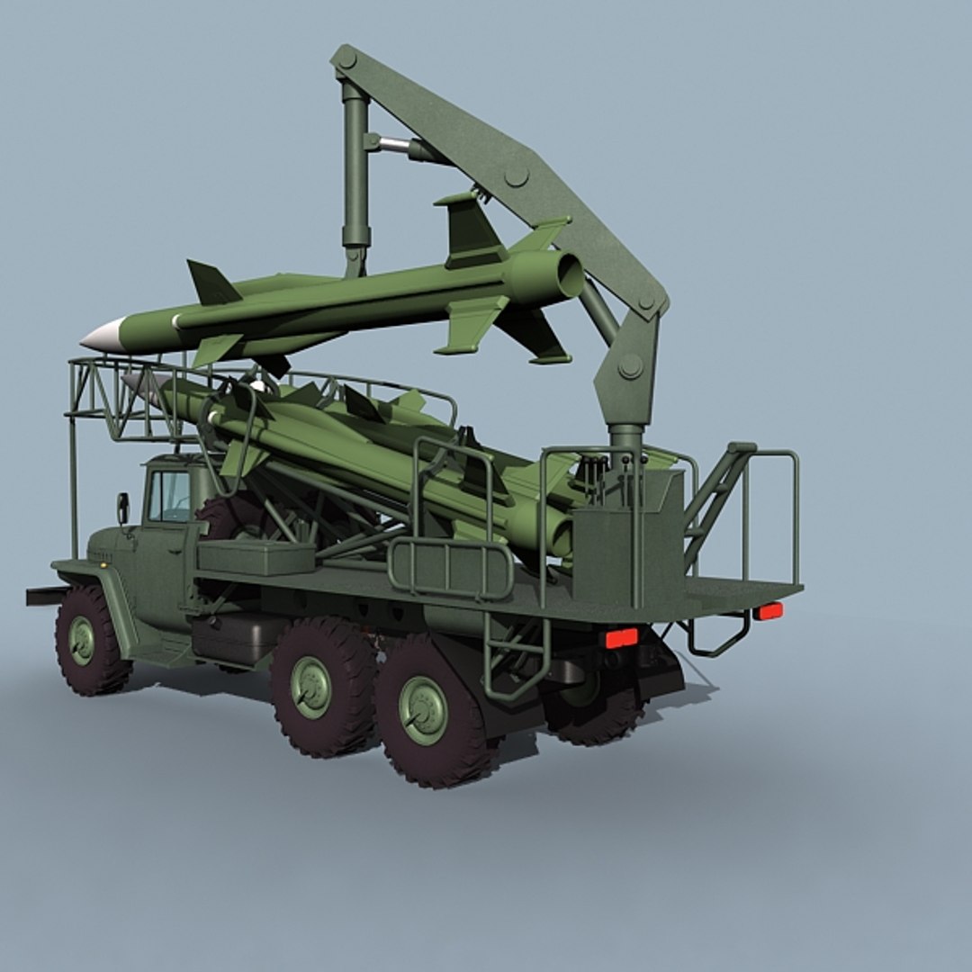 Sa-6 Battery 3d Model