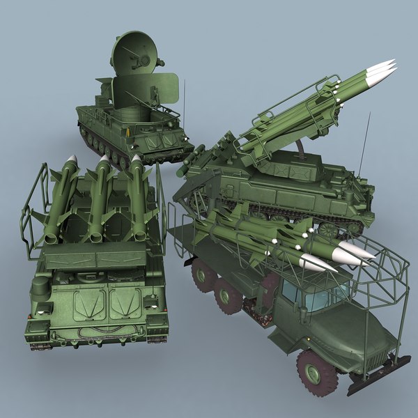 SA-6 배터리 3D 모델 - TurboSquid 394790