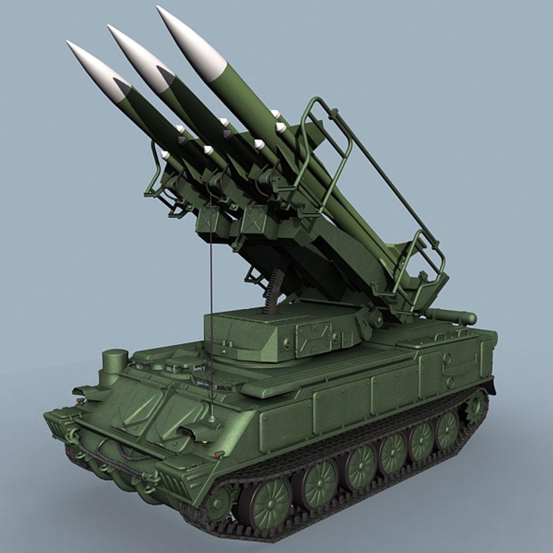 Sa-6 Battery 3d Model