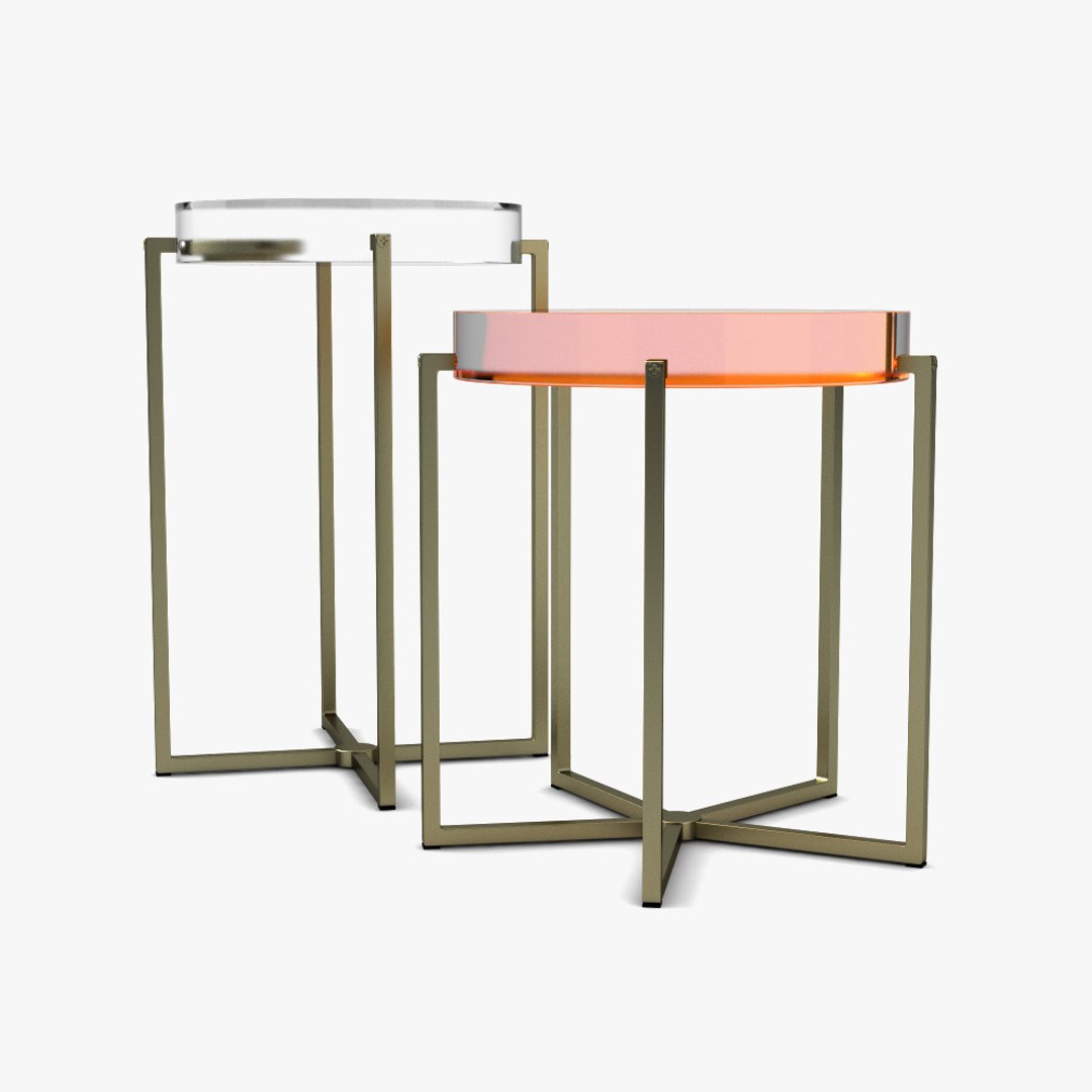 Holly Hunt Lens Table 3D Model - TurboSquid 2089215