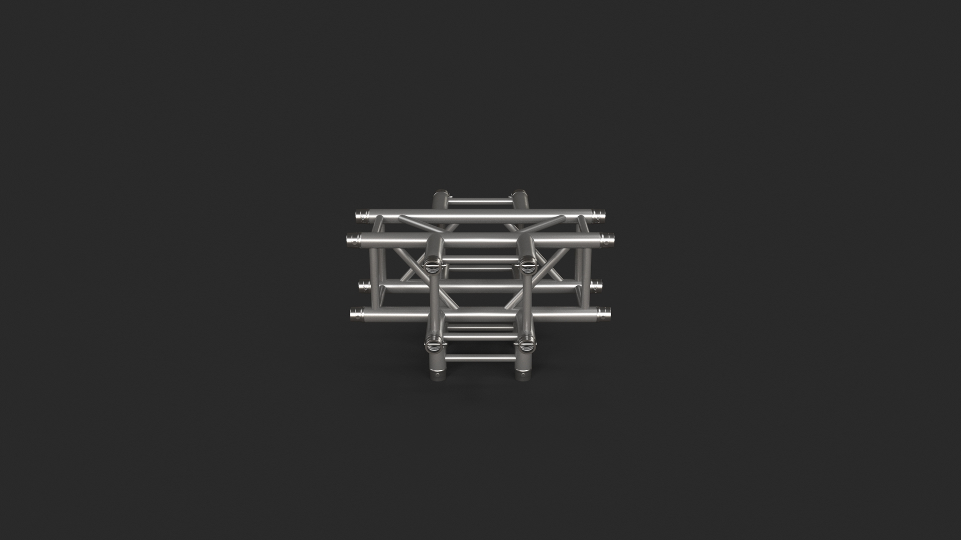 Square Truss Straight A 30D K6 Model - TurboSquid 2041838