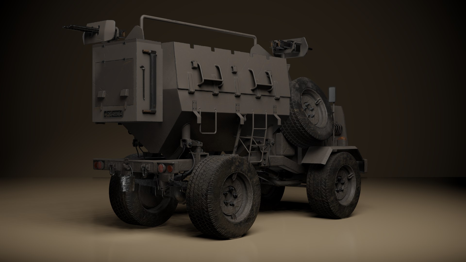 3D BTR-Buffel Model - TurboSquid 1836356
