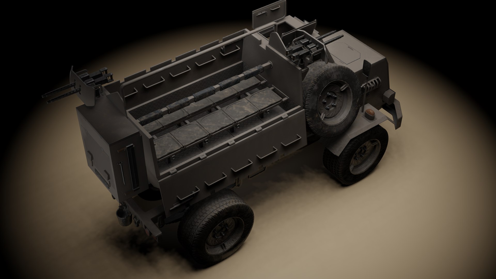 3D BTR-Buffel Model - TurboSquid 1836356